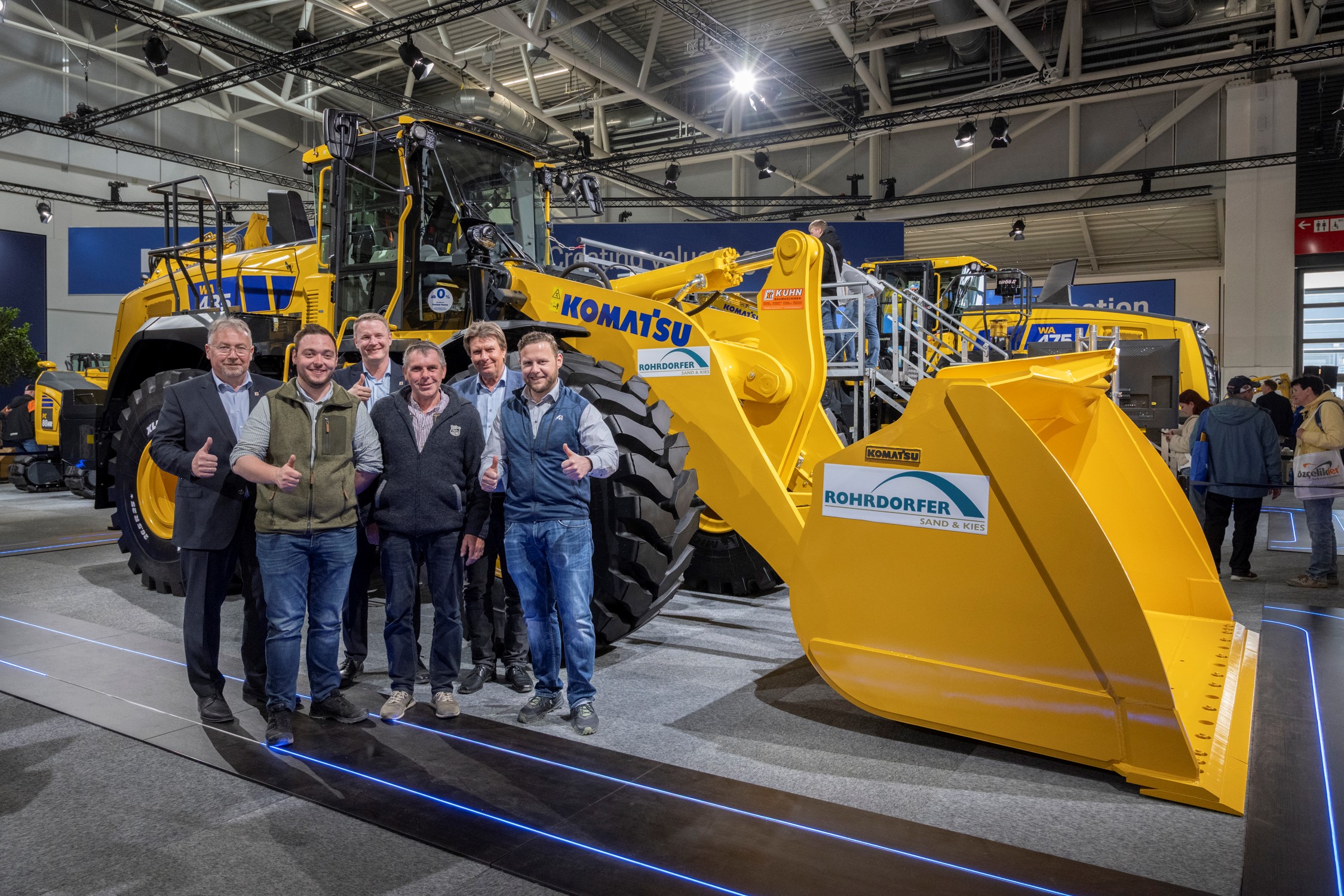 Komatsu WA485-11: Bauma-Neuheit bei Rohrdorfer | LECTURA Press