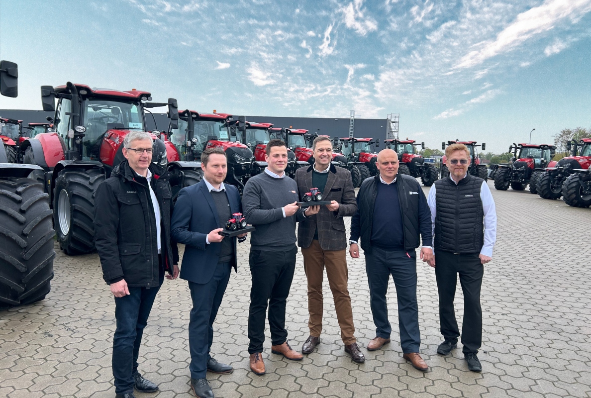 Eine Flotte von 90 Case IH-Traktoren wurde an easyTRAKTOR, Deutschlands ...