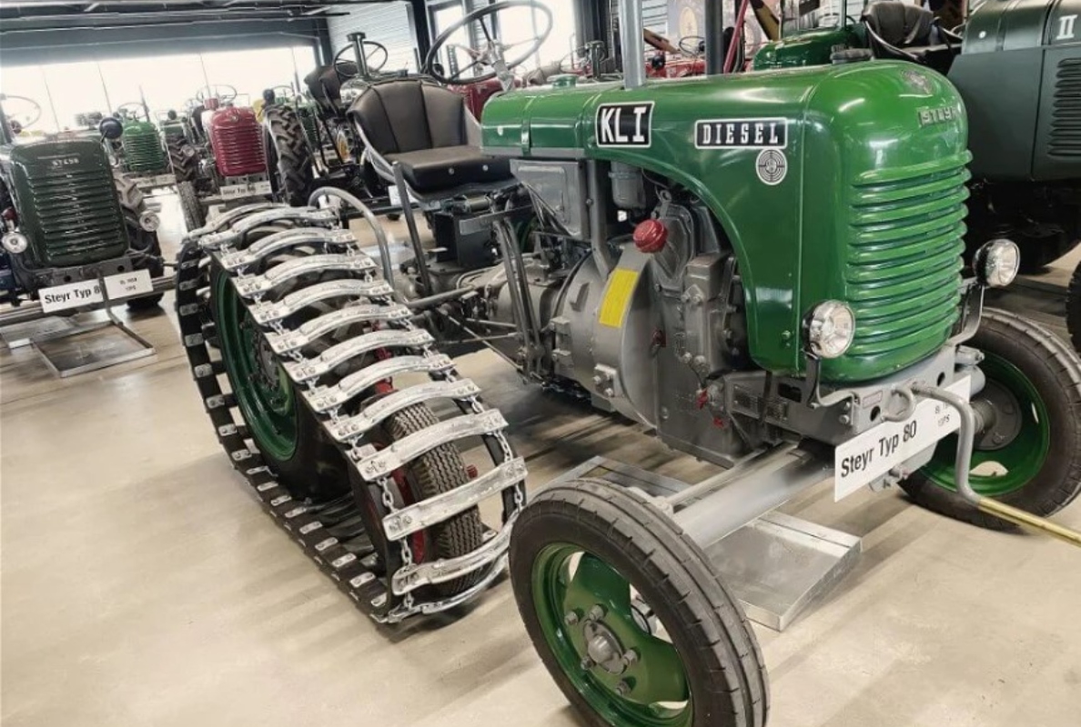 STEYR® Traktoren trifft Waldeigentümer – Original STEYR 80 als ...