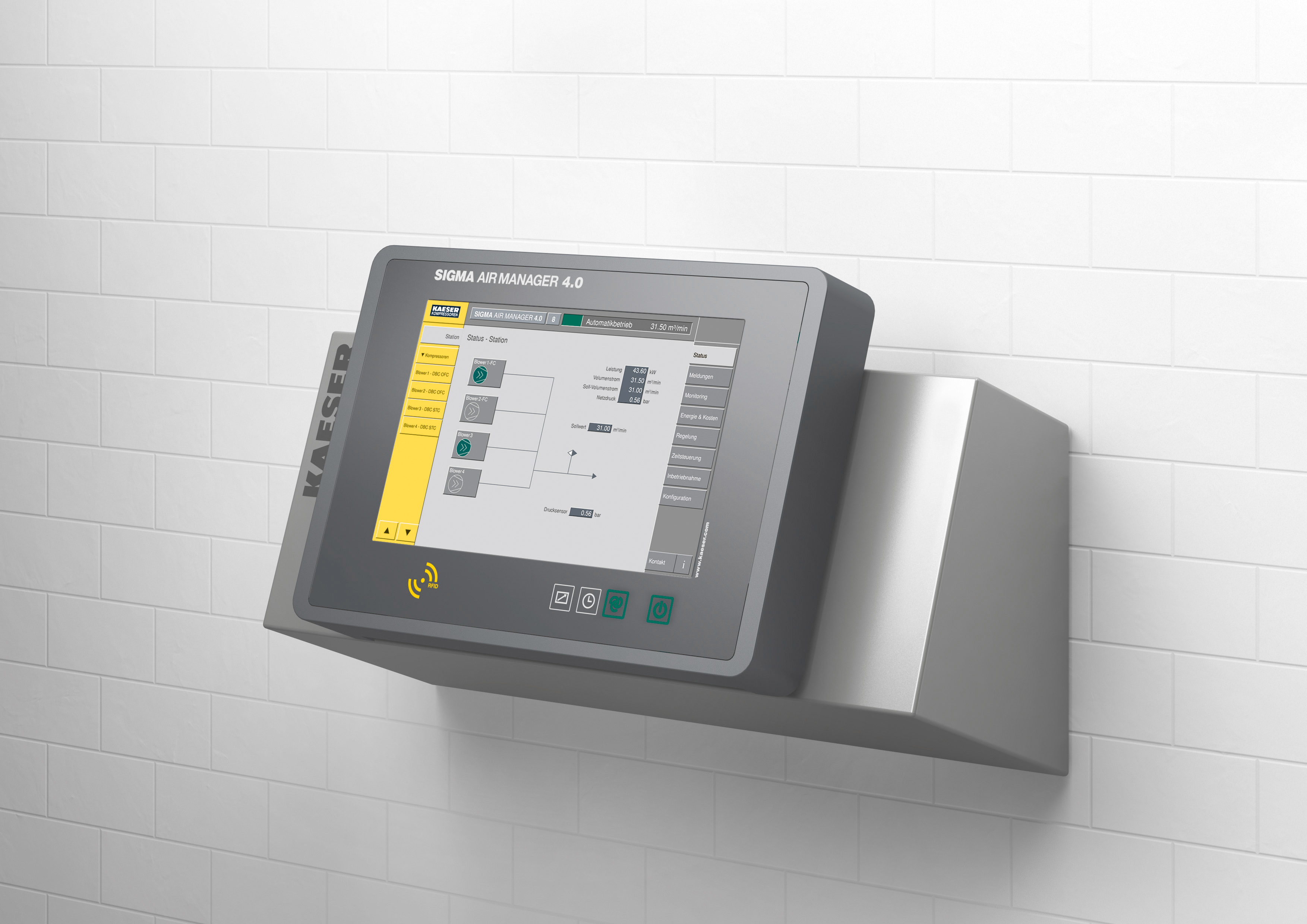 Der Sigma Air Manager 4.0 überwacht und steuert hocheffizient alle ...