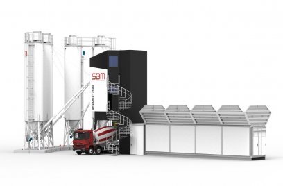 Mit der Weltneuheit DYNAMIX® 2500 präsentiert SBM auf der Bauma ein ...