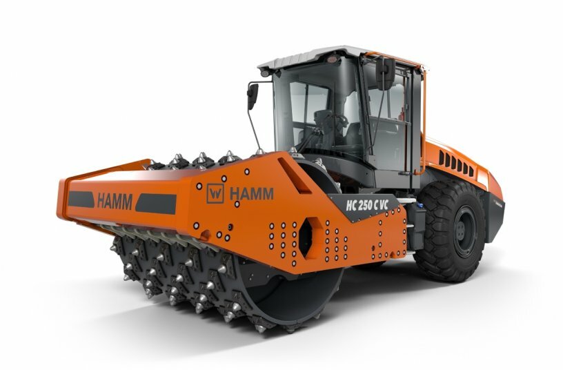 HC 250 C VC: Neuer 25t Walzenzug zum Brechen und Verdichten für Tier 3 ...