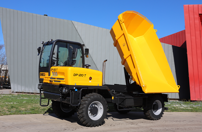 Dreiseitig Kippbarer Dumper DIECI DP 120 T: Das perfekte Fahrzeug für ...