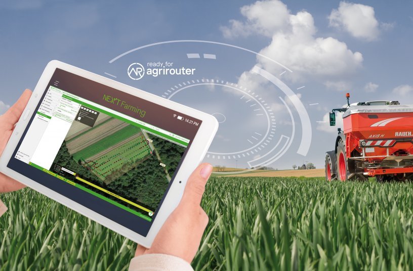 Das NEXT Machine Management ermöglicht mit dem agrirouter eine ...