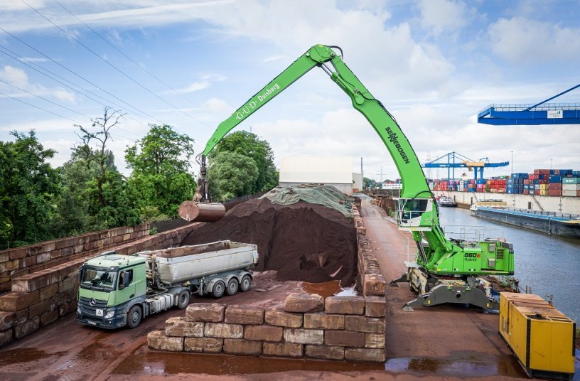 Langlebiges Investment: SENNEBOGEN 860 E Hybrid in der Elektrovariante ...