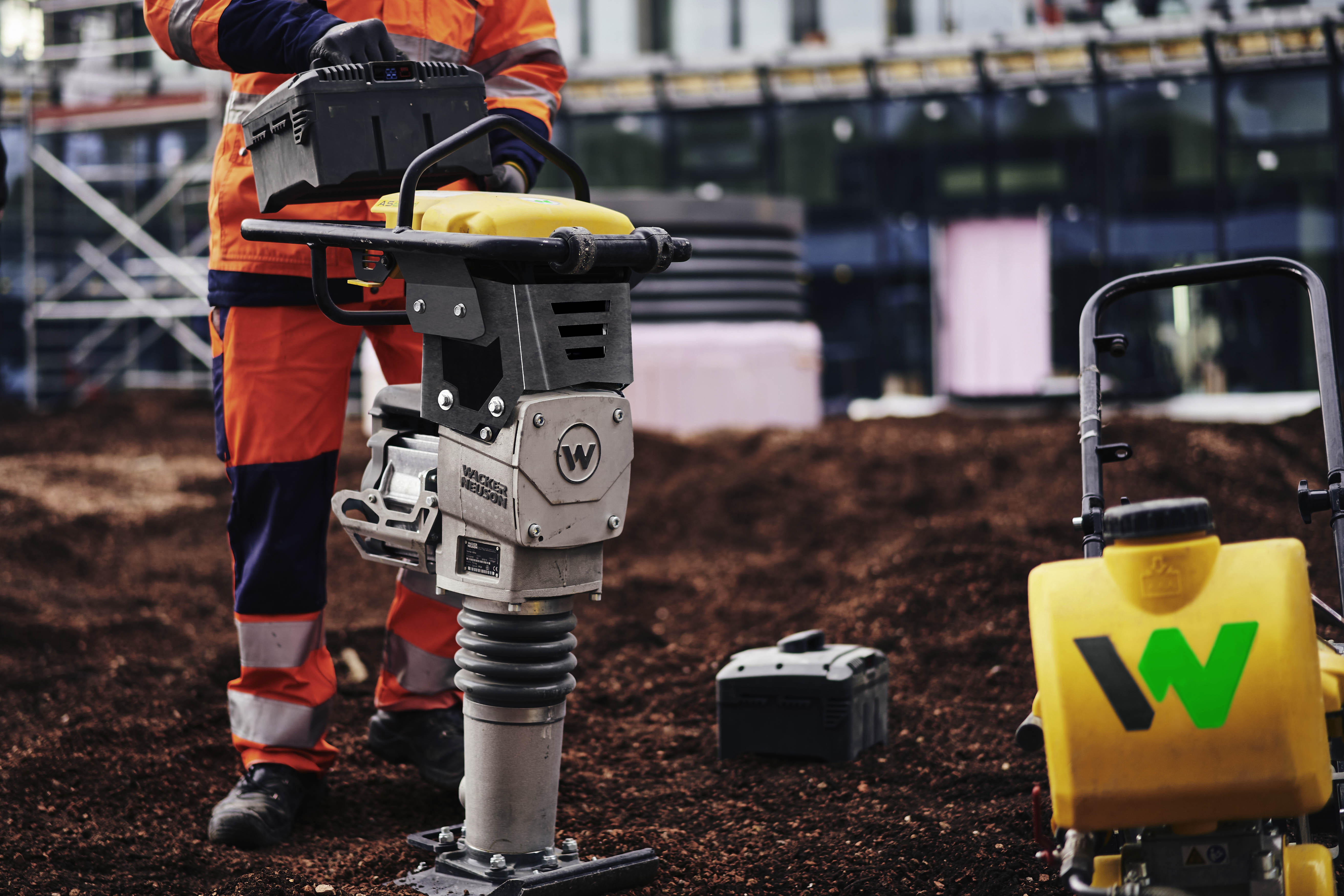 Wacker Neuson AP1850e & AS60e | LECTURA Press