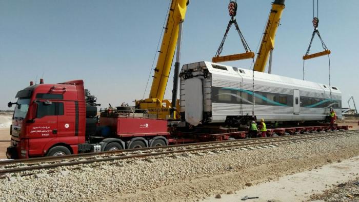 ALE completes Saudi Arabia train move in one day | LECTURA Press