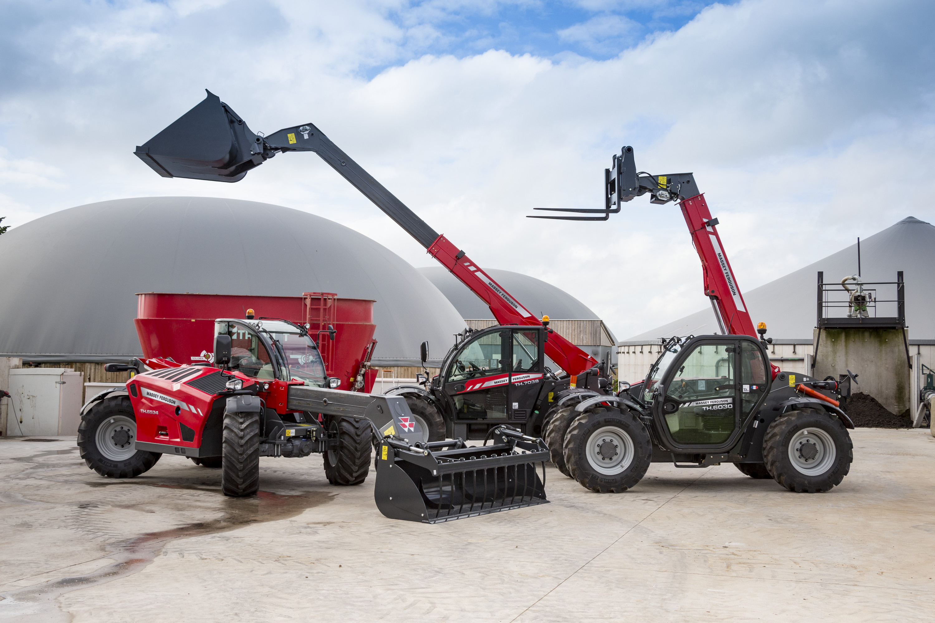 Massey Ferguson raises the bar by introducing the New Generation MF TH ...