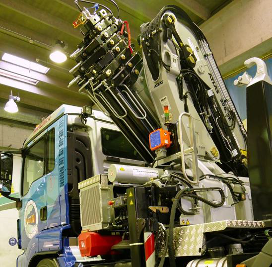 ATLAS Loader Crane 290.2E: The “King of the Site” reaches every Spot ...