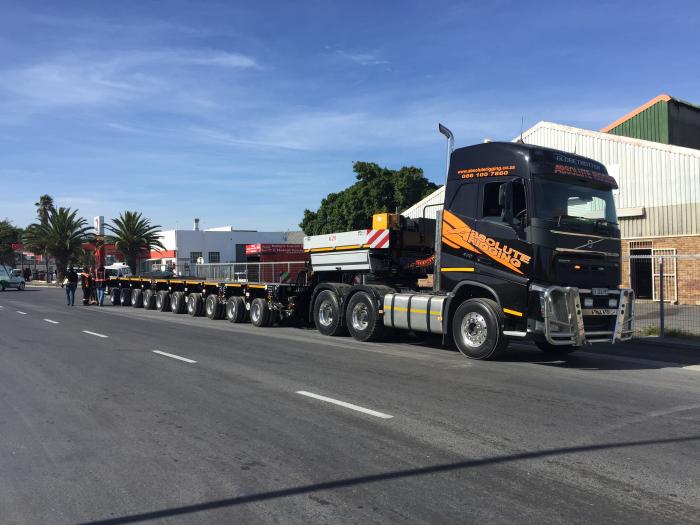 South African Absolute Rigging & Transport CC reaches new peaks with ...