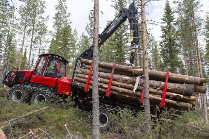 The new Komatsu 875 forwarder is in a class of its own | LECTURA Press