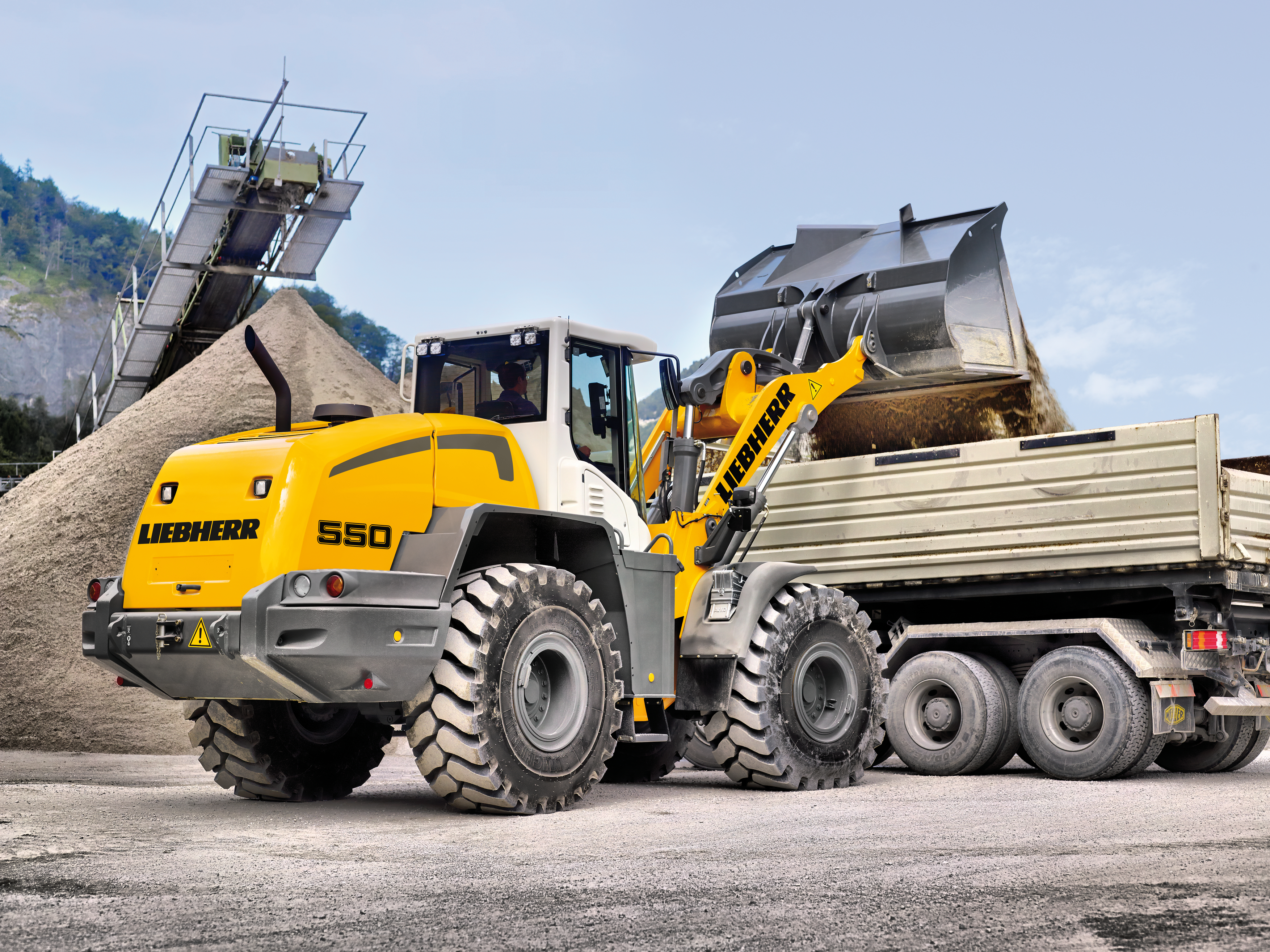 A new series of Liebherr earthmoving equipment developed for lower ...